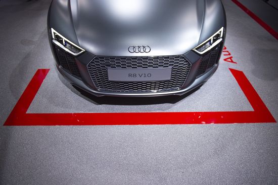 New Audi R8 V10 On Display Editorial Stock Photo - Stock Image ...