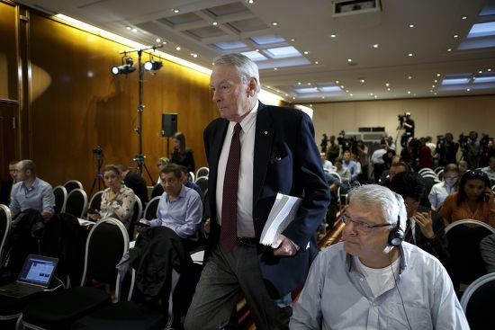 Canadian Richard Pound Chairman Wadas World Editorial Stock Photo ...