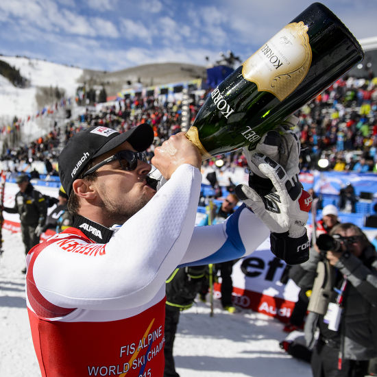 Patrick Kueng Switzerland Celebrates His Gold Editorial Stock Photo ...