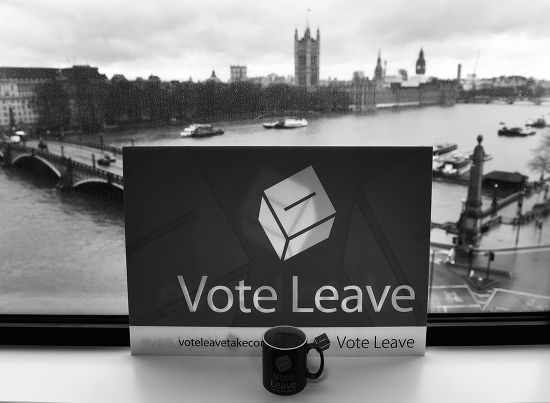 Bw Version Epa05247934 Vote Leave Campaign Editorial Stock Photo ...
