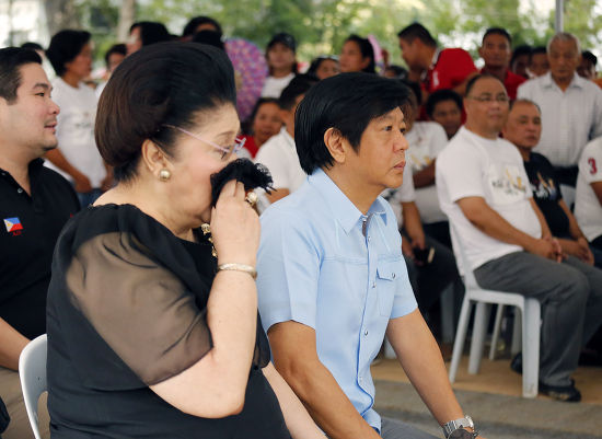 Former Filipino First Lady Imelda Marcos - Foto de stock de contenido ...