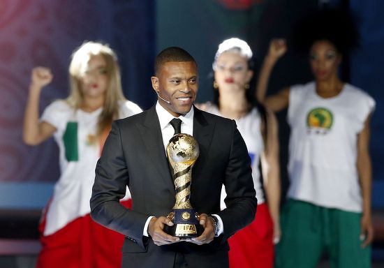 Brazils Soccer Player Julio Baptista Arrives Editorial Stock Photo ...