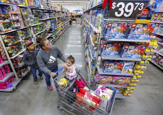 Family Shops Toy Department Walmart Store Editorial Stock Photo - Stock ...