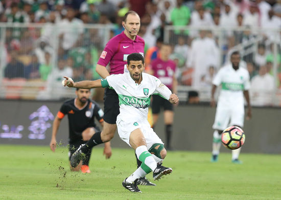 Alahli Player Taiseer Aljassem Action During Editorial Stock Photo ...