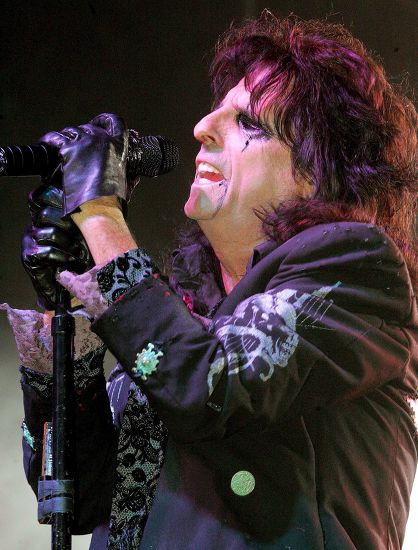 Rock Singer Alice Cooper Born Vincent Editorial Stock Photo - Stock ...