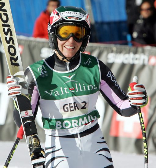 Germanys Martina Ertl After Her Superg Editorial Stock Photo - Stock ...