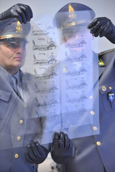 Italian Guardia Di Finanza Military Police Editorial Stock Photo ...