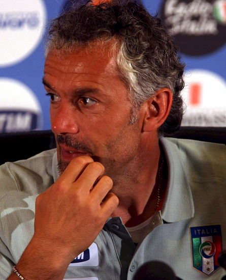 Coach Italian National Soccer Team Roberto Editorial Stock Photo ...