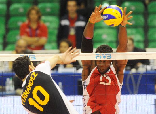Cuban Volleyball Player Robertlandy Aties Simon Editorial Stock Photo ...