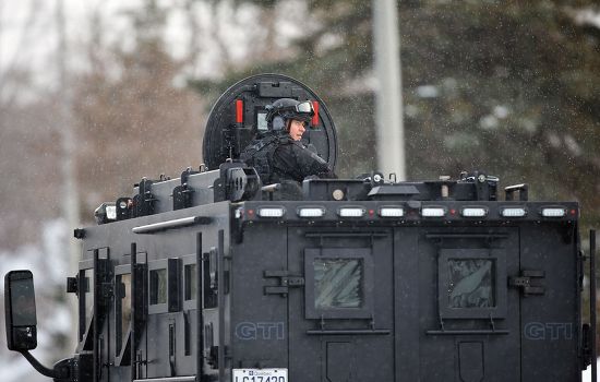 Quebec Police Swat Special Weapons Tactics Editorial Stock Photo ...