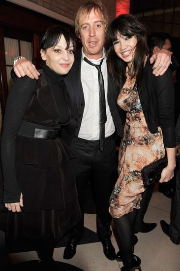 Pearl Lowe Rhys Ifans Daisy Lowe Editorial Stock Photo - Stock Image ...