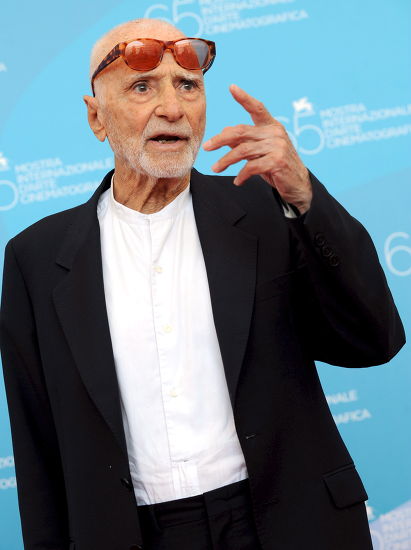Italian Director Mario Monicelli Poses Photographers Editorial Stock ...