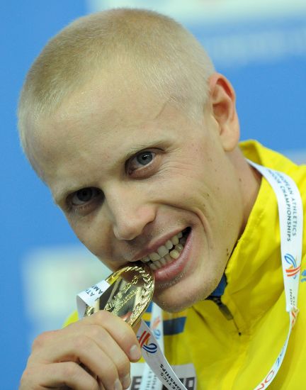 Swedish Johan Wissman Celebrates On Podium Editorial Stock Photo ...