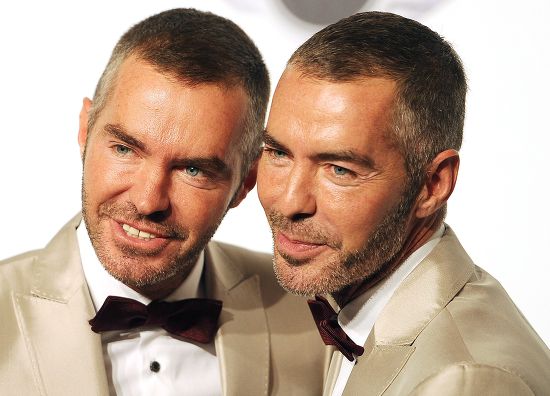 Canadian Fashion Designers Dsquared2 Twin Brothers Editorial Stock ...