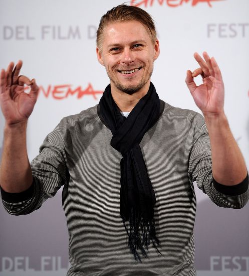 Estonian Actor Tambet Tuisk Poses During Editorial Stock Photo - Stock ...