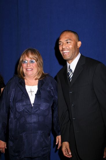 Penny Marshall Mariano Rivera Editorial Stock Photo - Stock Image ...