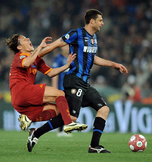 Rodrigo Taddei L Roma Thiago Motta Editorial Stock Photo - Stock Image ...