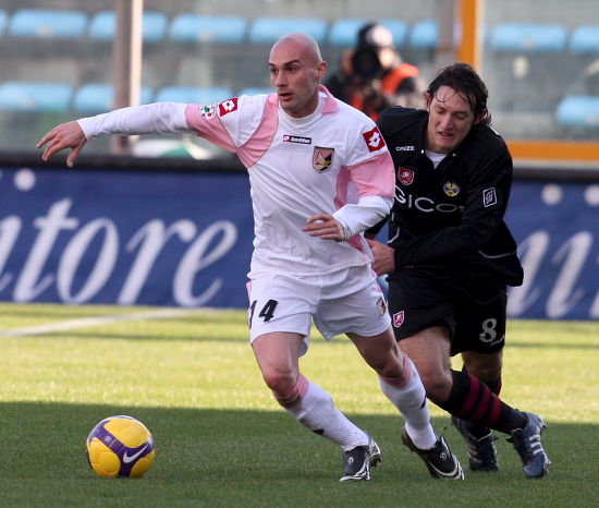 Midfielder Roberto Guana L Us Palermo Editorial Stock Photo - Stock ...