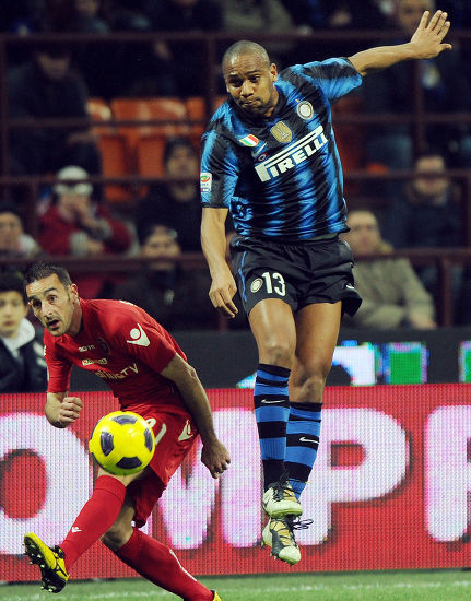 Inter Milan Brazilian Defender Sisenando Maicon Editorial Stock Photo ...