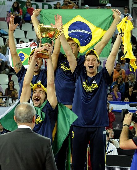 Brazilian Captain Gilberto Godoy Filho Celebrates Editorial Stock Photo ...