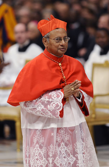 Newlyelevated Cardinal Archbishop Colombo Sri Lanka Editorial Stock ...
