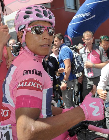 Colombian Cyclist Nairo Quintana Team Movistar Editorial Stock Photo ...