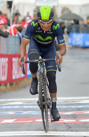 Colombian Cyclist Nairo Quintana Team Movistar Editorial Stock Photo ...