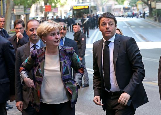 Italian Minister Economic Development Federica Guidi Editorial Stock ...