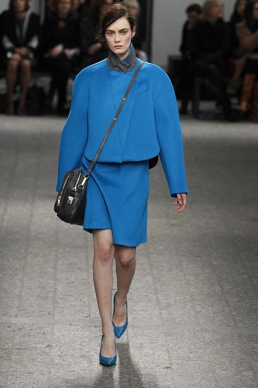 Model Presents Creation By Sportmax During Editorial Stock Photo ...
