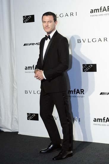 British Actor Luke Evans Attends Amfar Editorial Stock Photo - Stock ...