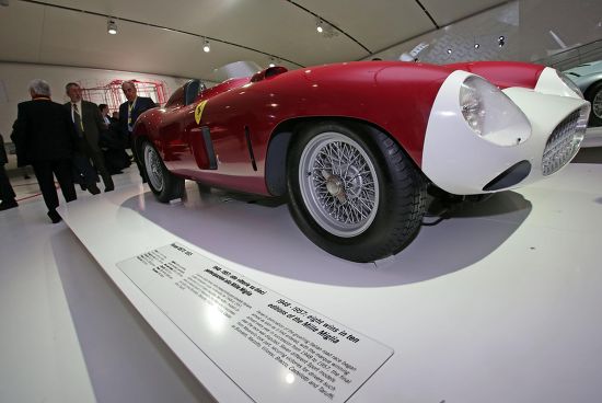 Ferrari 857s 1955 On Display Museo Editorial Stock Photo - Stock Image ...