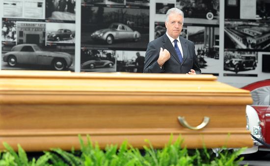 Ferrari Vice President Piero Ferrari Pays Editorial Stock Photo - Stock ...