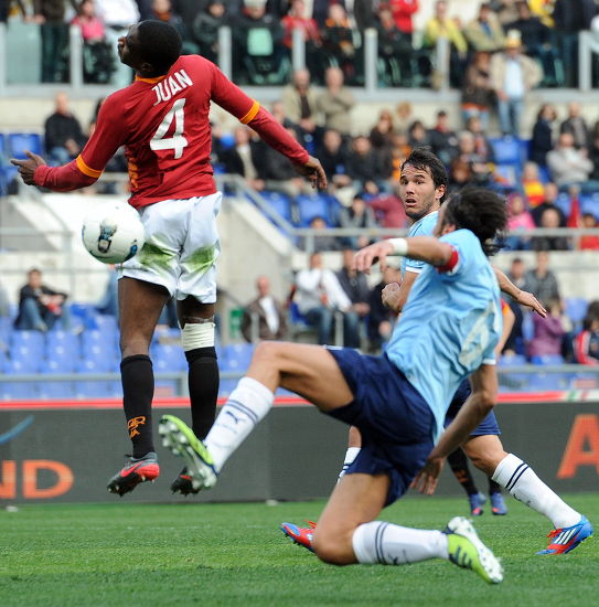 Ss Lazios Stefano Mauri R Scores Editorial Stock Photo - Stock Image ...
