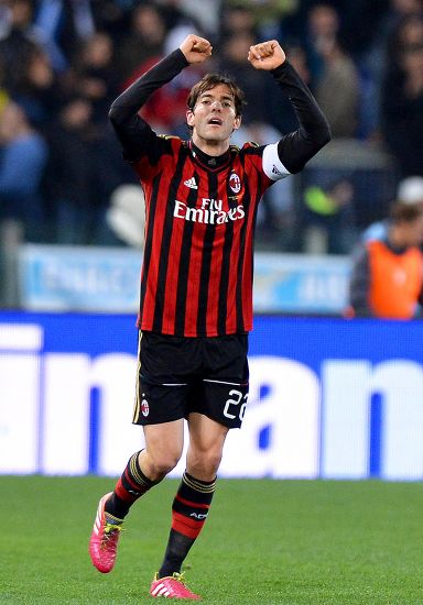 Ac Milans Kaka Celebrates His Teams Editorial Stock Photo - Stock Image ...