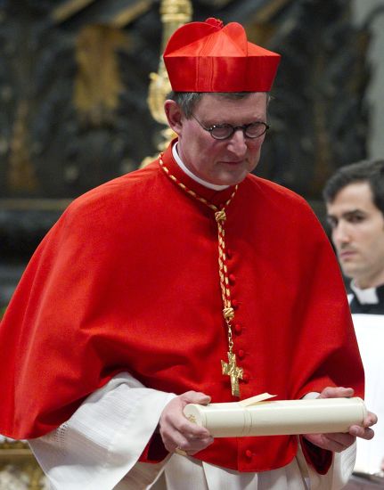 Wearing Scarlet Biretta Red Cassock His Editorial Stock Photo - Stock ...