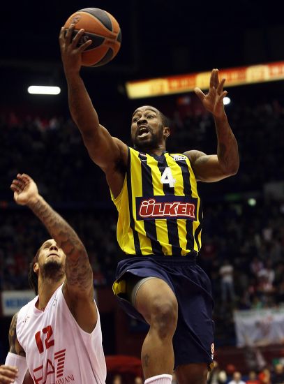 Fenerbahces Bo Mccalebb R Action Against Editorial Stock Photo - Stock ...