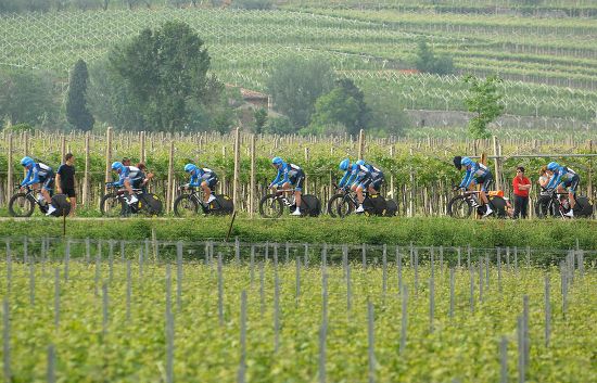 Team Garmin Action During 33 2km Editorial Stock Photo - Stock Image ...