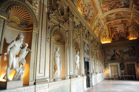 View Loves Gods Frescoes Carracci Gallery Editorial Stock Photo - Stock ...