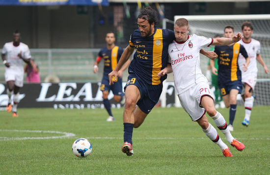 Luca Toni L Verona Ignazio Abate Editorial Stock Photo - Stock Image ...