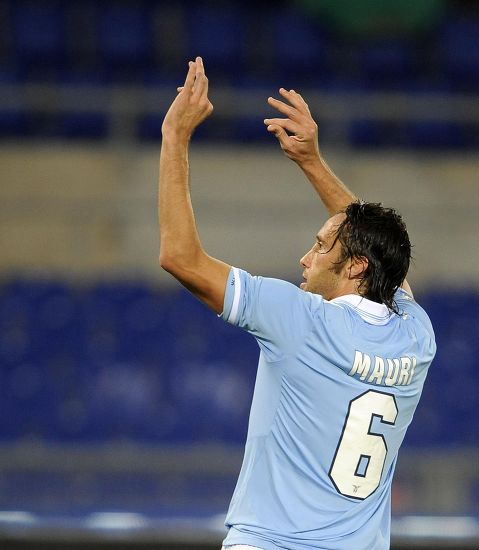 Ss Lazio Stefano Mauri Celebrates After Editorial Stock Photo - Stock ...