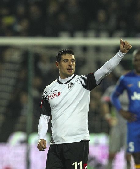 Franco Brienza Cesena Celebrates After Scoring Editorial Stock Photo ...