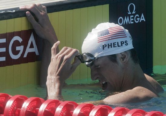 Usas Michael Phelps Reacts After Failing Editorial Stock Photo - Stock ...