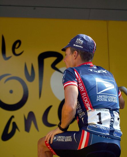 Us Postal Team Rider Fivetime Tour Editorial Stock Photo - Stock Image ...