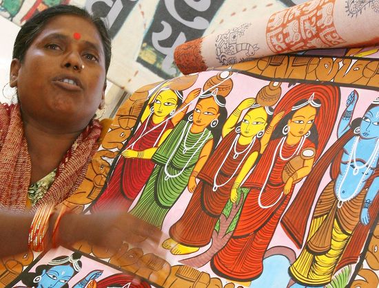 Indian Storyteller Shows His Arts 58th Editorial Stock Photo - Stock ...