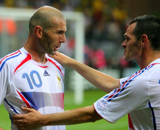 French Team Captain Zinedine Zidane L Editorial Stock Photo - Stock ...