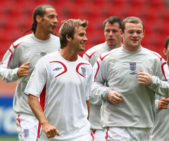 England Captain David Beckham L Striker Editorial Stock Photo - Stock ...