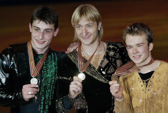 World Champion Yevgeny Plushenko C Russia Editorial Stock Photo - Stock ...