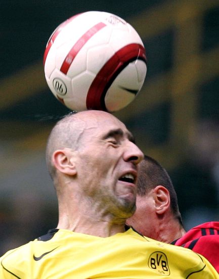 Czech Jan Koller Front Borussia Dortmund Editorial Stock Photo - Stock ...