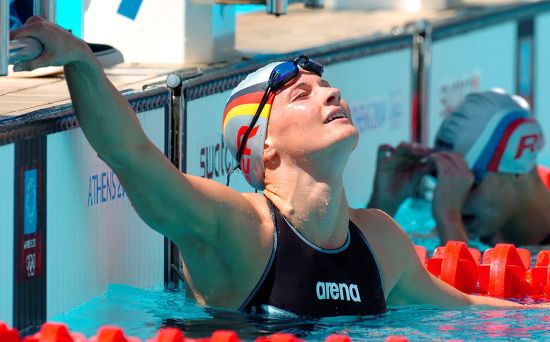 German Nicole Hetzer Burghausen Celebrates After Editorial Stock Photo ...
