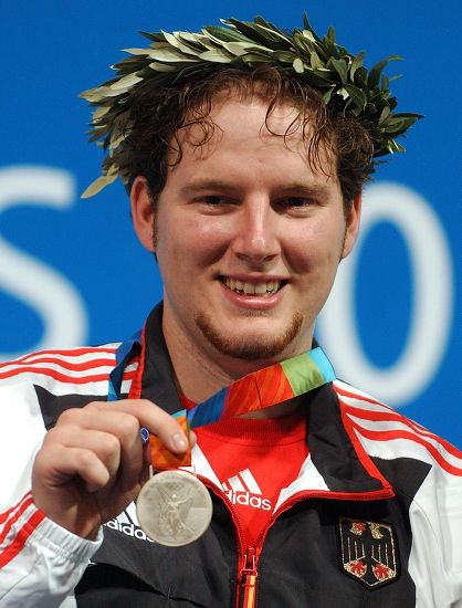 German Christian Lusch Shows Silver Medal Editorial Stock Photo - Stock ...